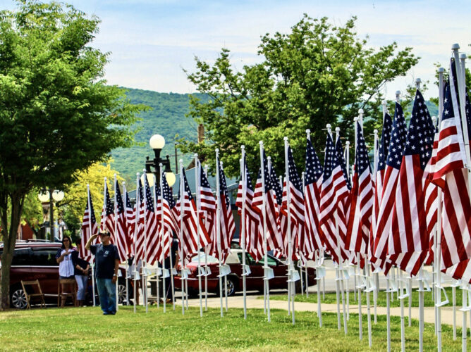 Flags of Honor marks a decade | News, Sports, Jobs - The Express